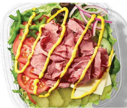 Deliciously Bold: Subway Big Hot Pastrami Salad – Price, Nutrition ...